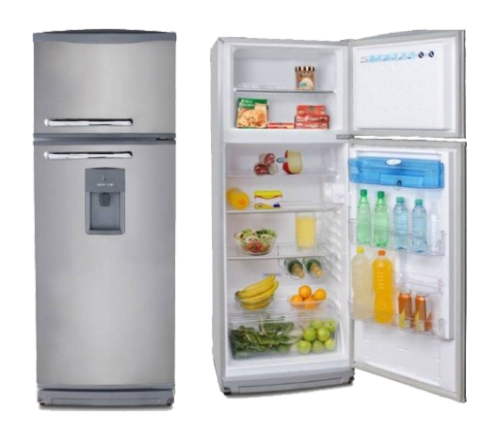 HELADERA 2F1600 PLATA CON DISPENSER