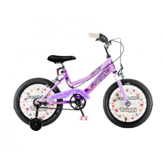 BICICLETA ROD16 BMX NENA MOD TWIN OVERSIZE VIOLETA